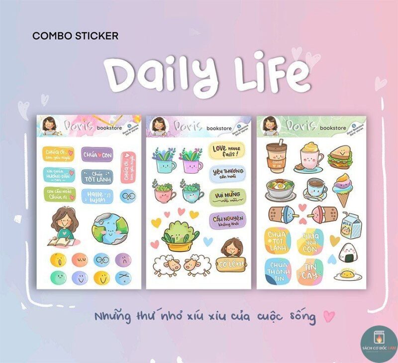 Combo Sticker Daily Life